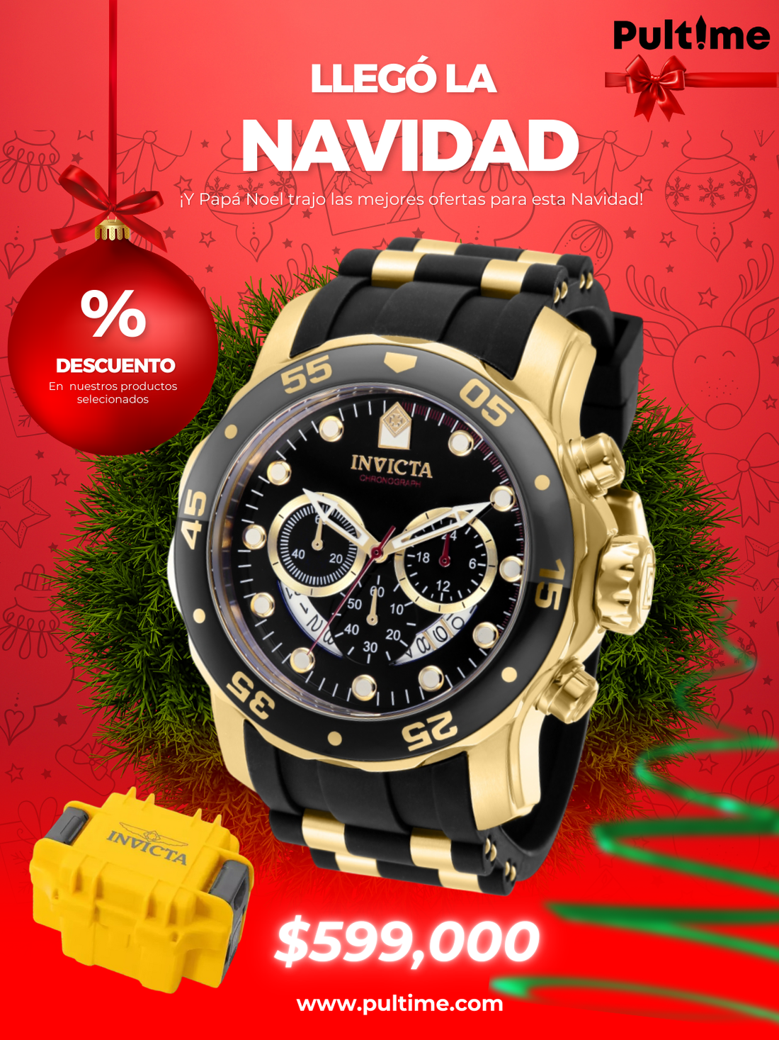 Relojes Invicta Hombres